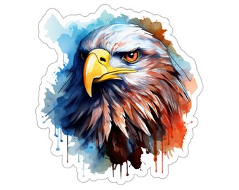 Bald Eagle Sticker - Etsy