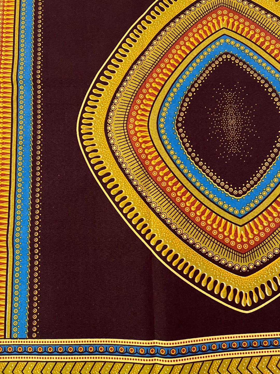 African Print, Cotton Fabric, Sewing Craft, African American - Etsy