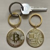 BITCOIN Physical Coin | Collectible Cryptocurrency Money | BTC Souvenir ...