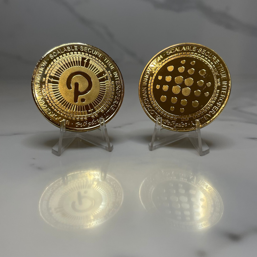 POLKADOT Physical Coin | Collectible Cryptocurrency Money | DOT ...