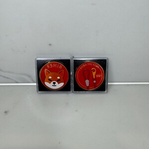 SHIBA INU Physical Coin | Collectible Cryptocurrency Money | SHIB ...