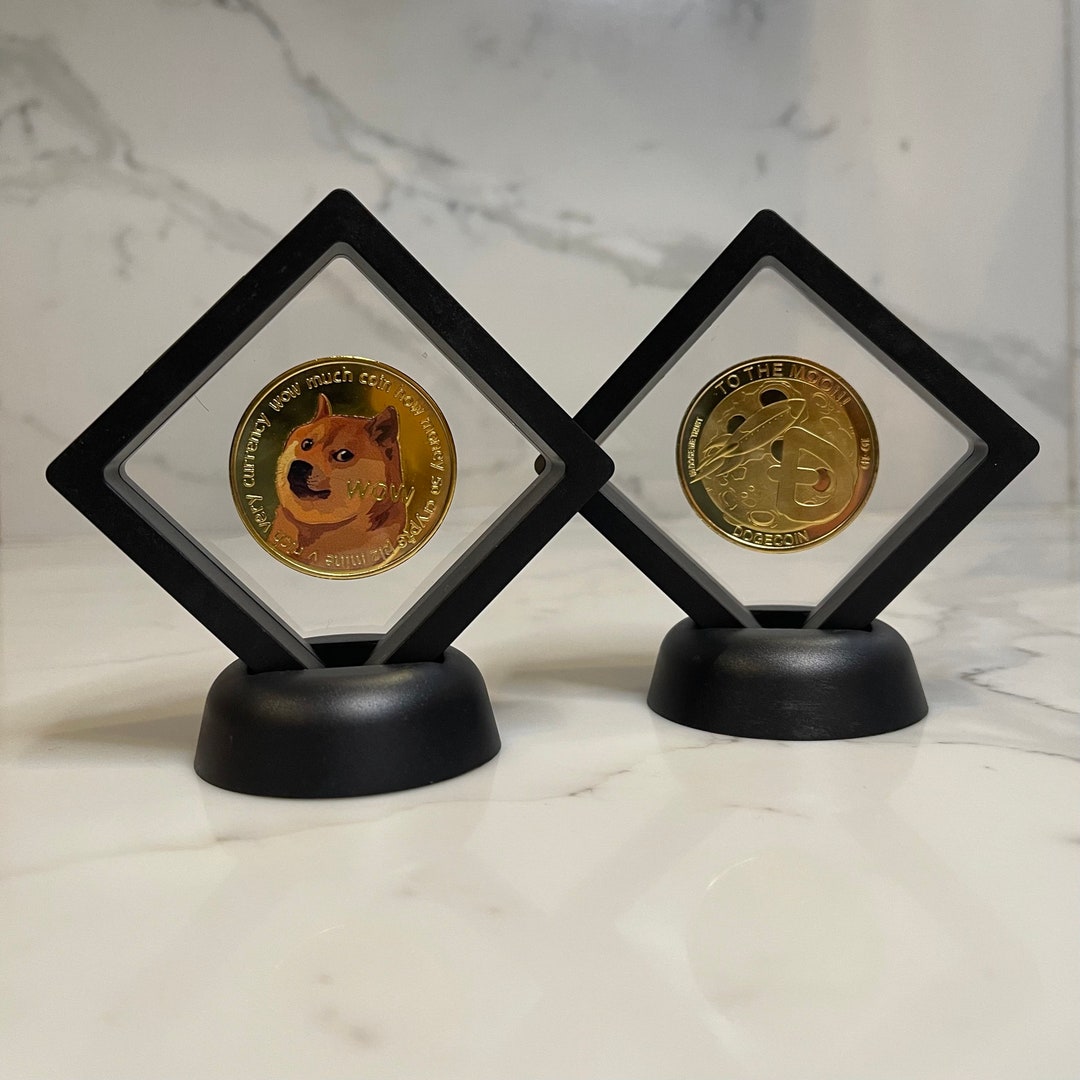 DOGECOIN Physical Coin | Collectible Cryptocurrency Money | DOGE ...