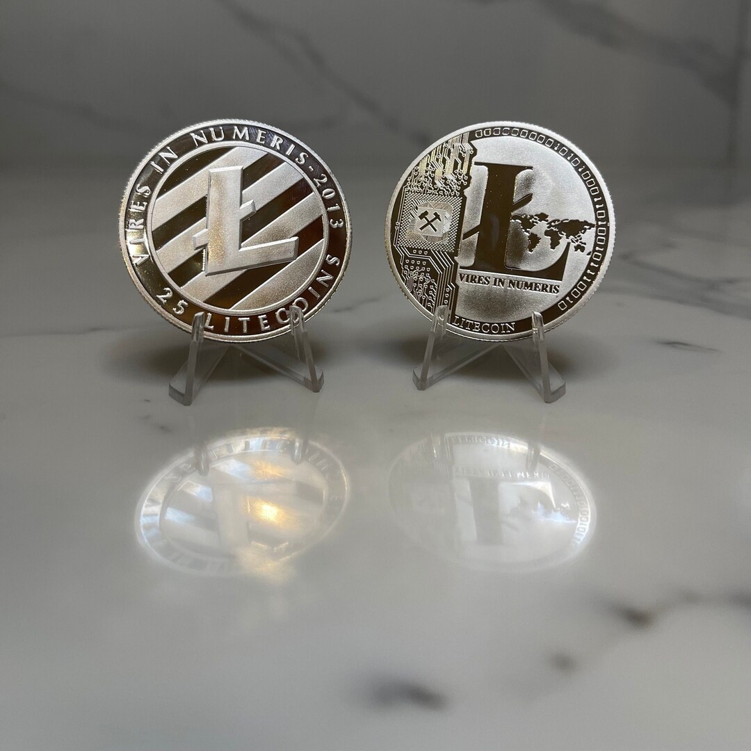 LITECOIN Physical Coin | Collectible Cryptocurrency Money | LTC ...