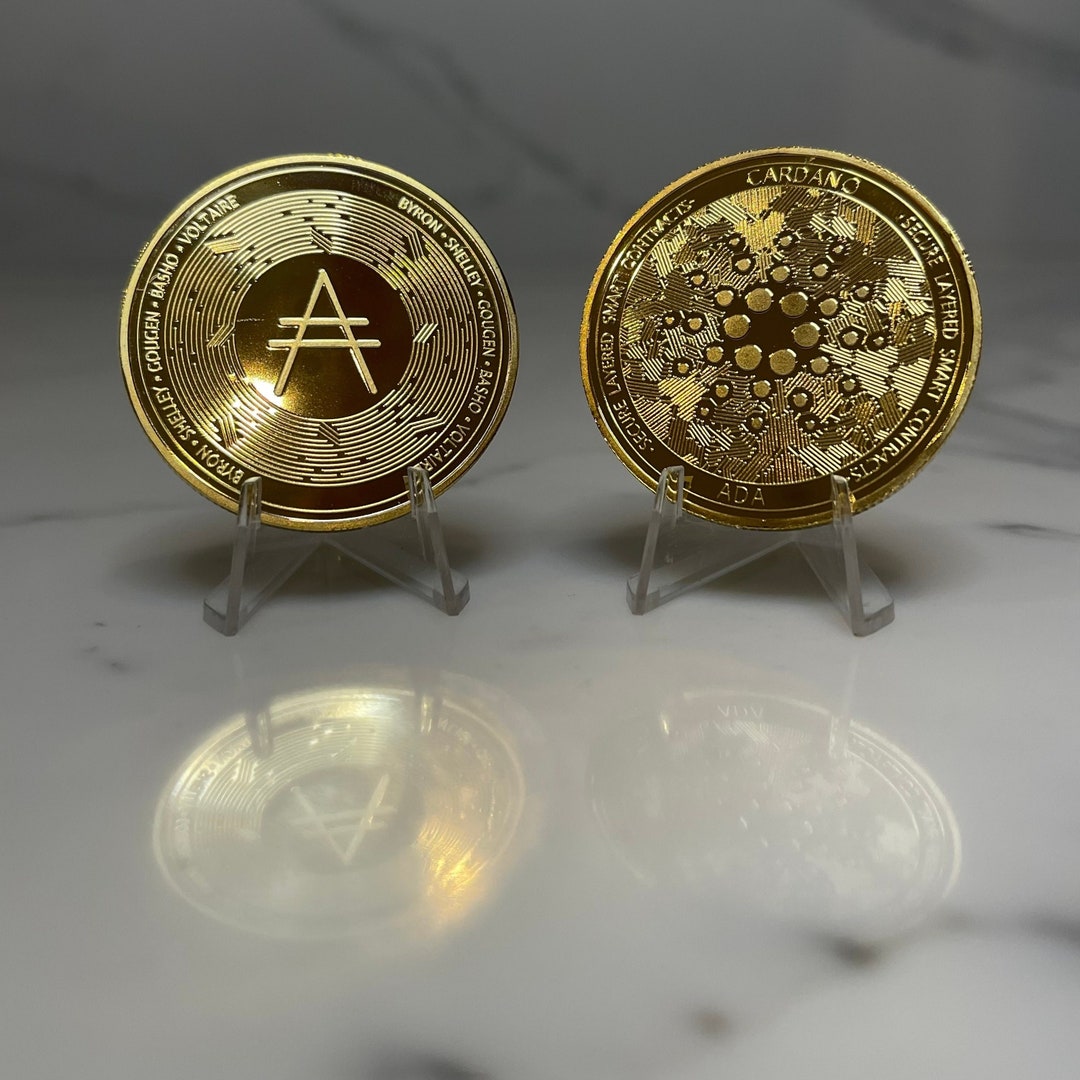 CARDANO Physical Coin | Collectible Cryptocurrency Money | ADA Souvenir ...