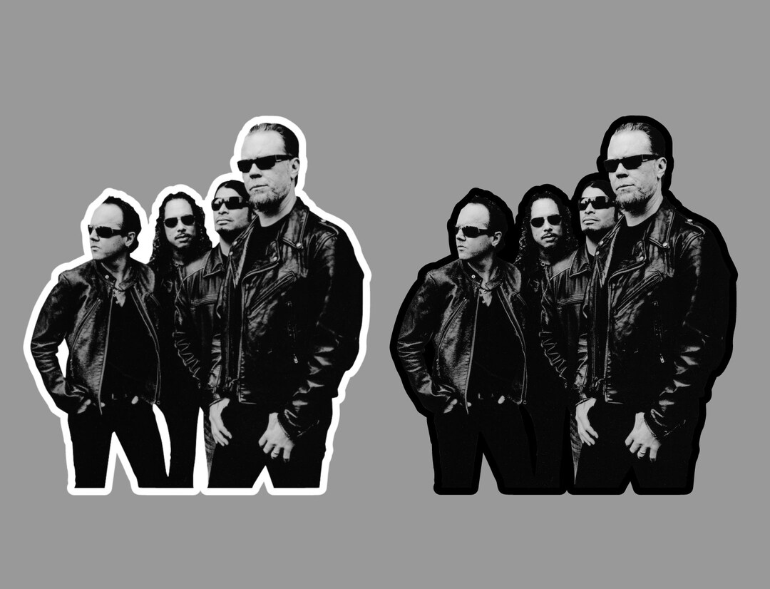 Metallica Sticker Decal - Etsy