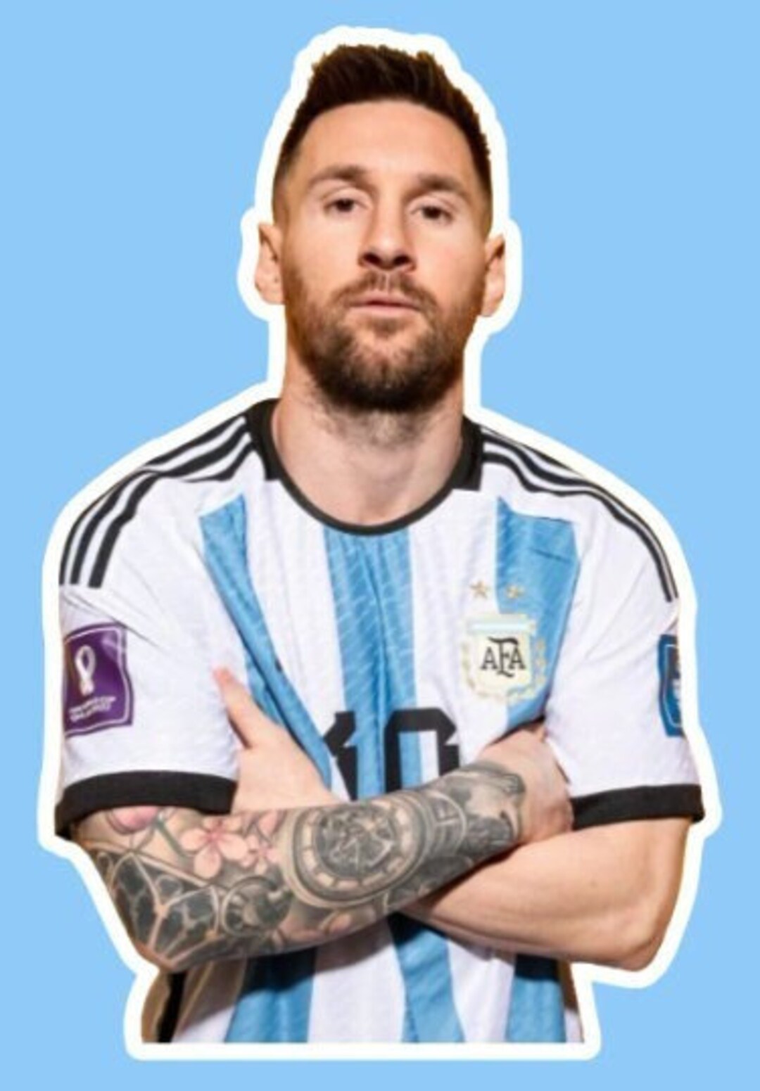 Lionel Messi Argentina Sticker Decal - Etsy