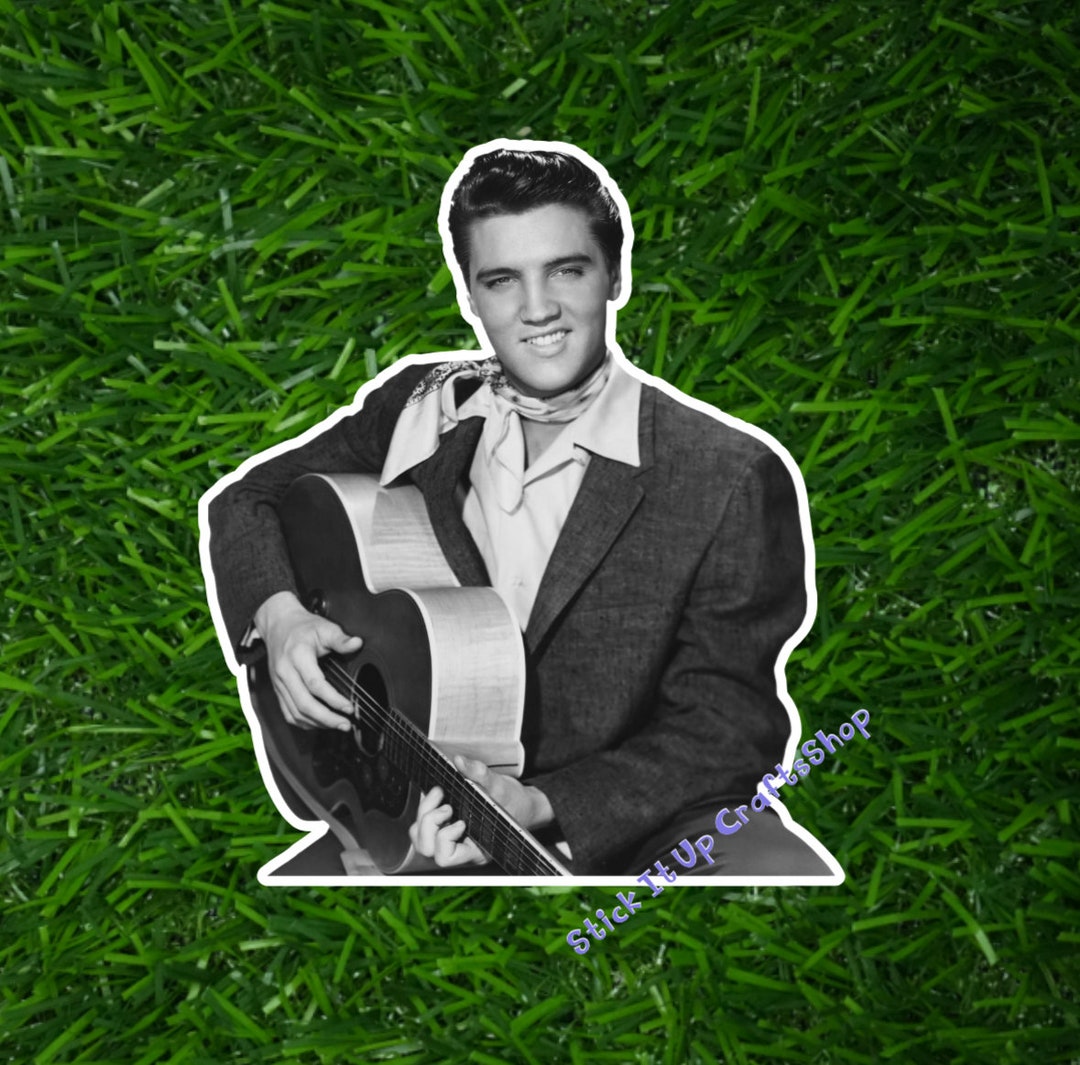 Elvis Presley Sticker Decal - Etsy