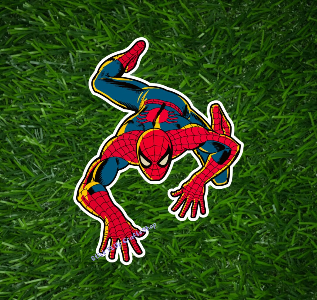 Spider-man Marvel Sticker Decal - Etsy