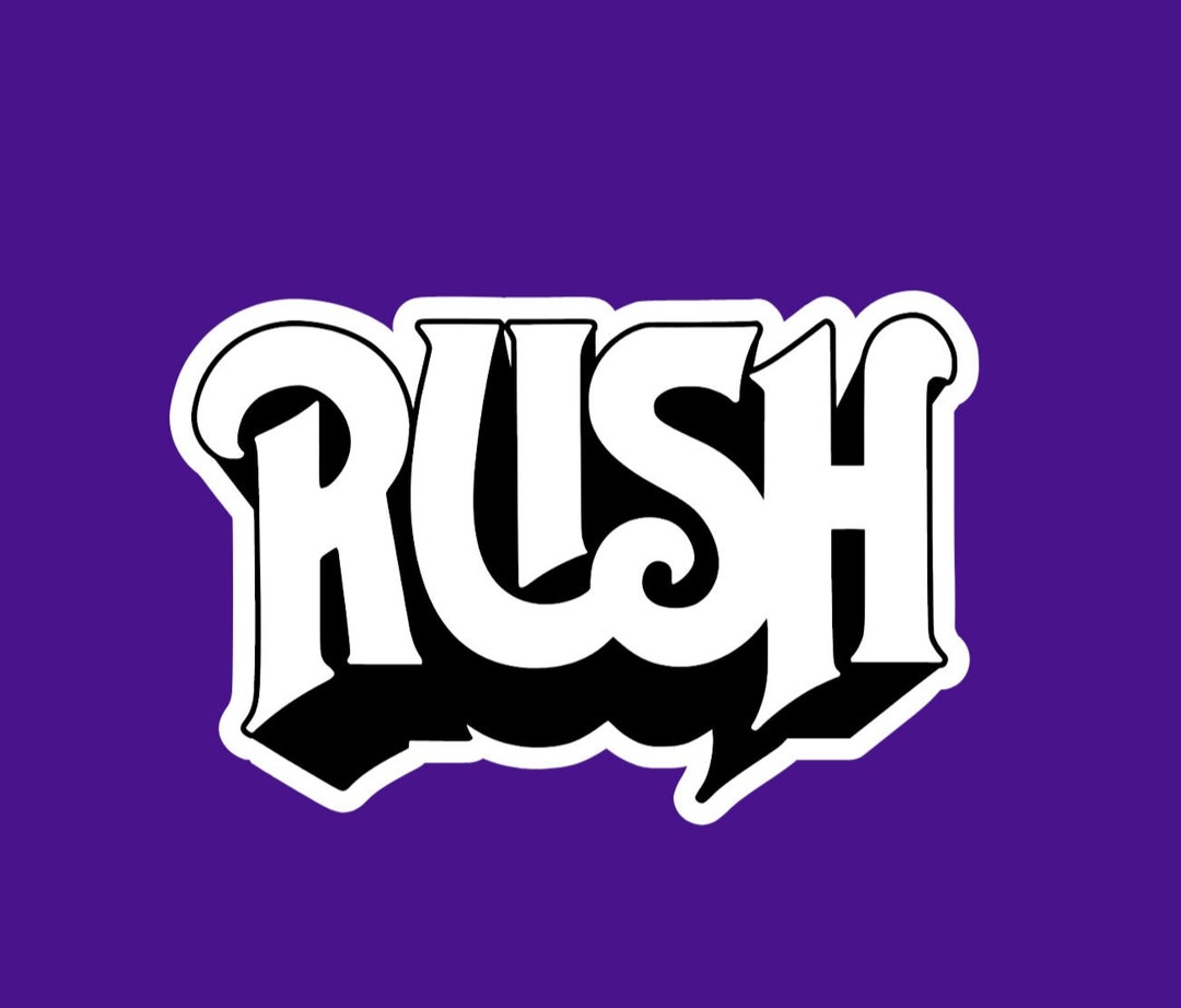Rush Sticker Decal - Etsy