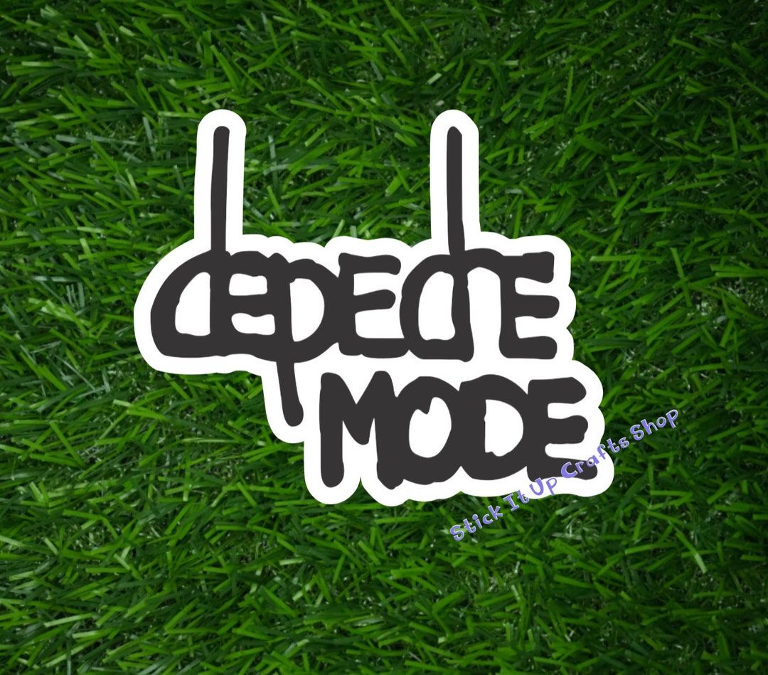 Depeche Mode Sticker Decal - Etsy