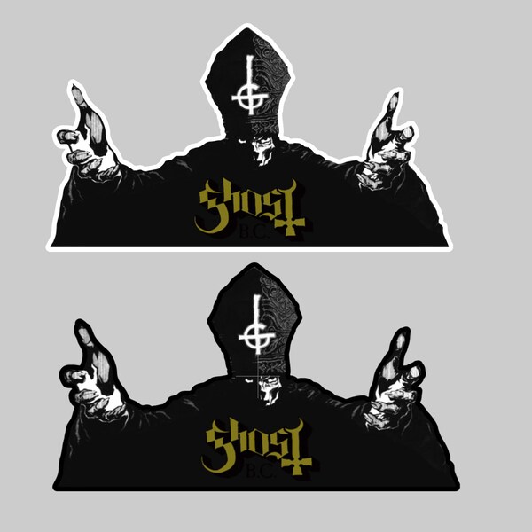 Ghost Bc Sticker - Etsy
