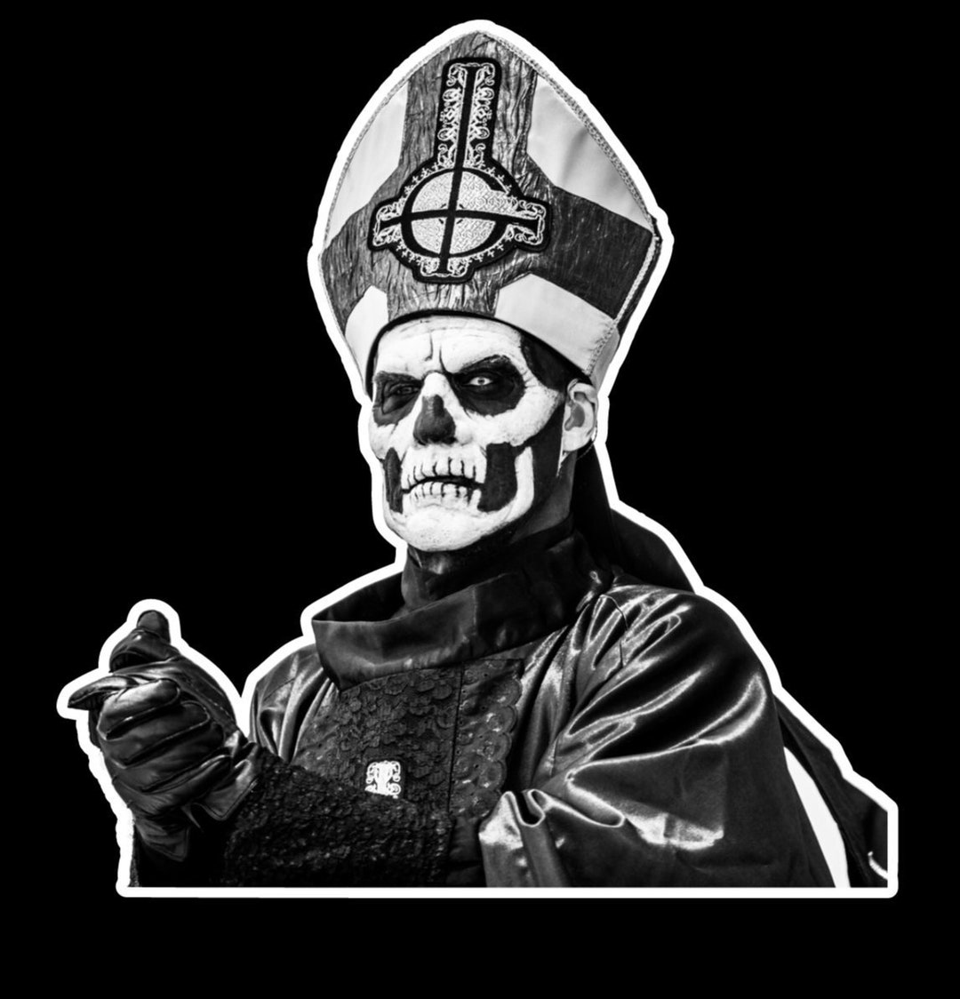 Ghost BC Papa Emeritus II Sticker Decal - Etsy