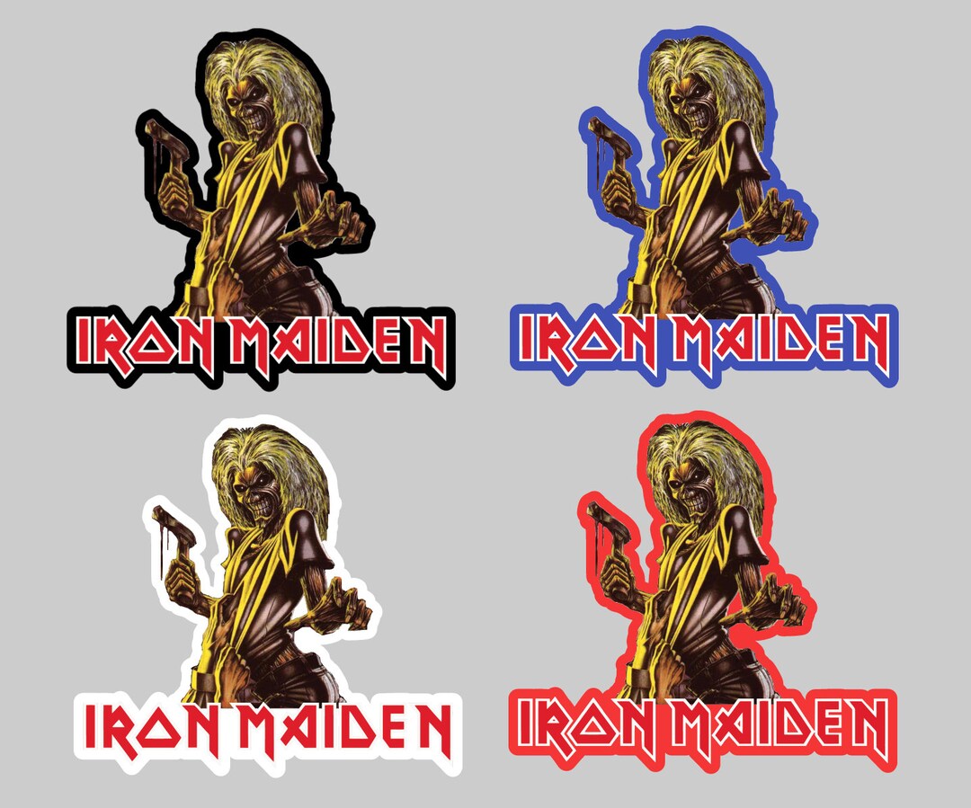 Iron Maiden Sticker Decal - Etsy