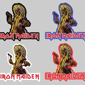 Iron Maiden Sticker Decal - Etsy
