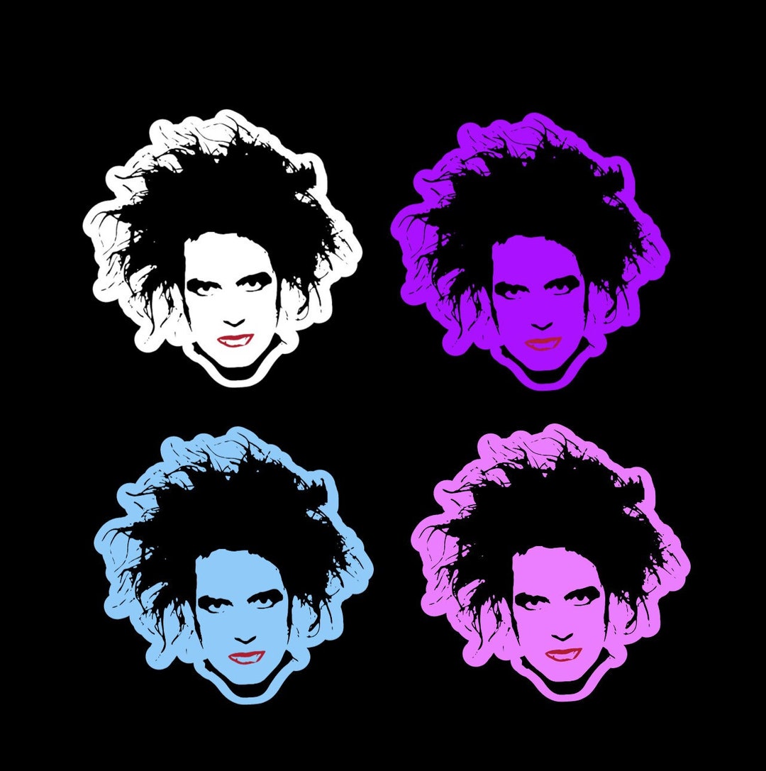 The Cure Robert Smith Sticker Decal - Etsy