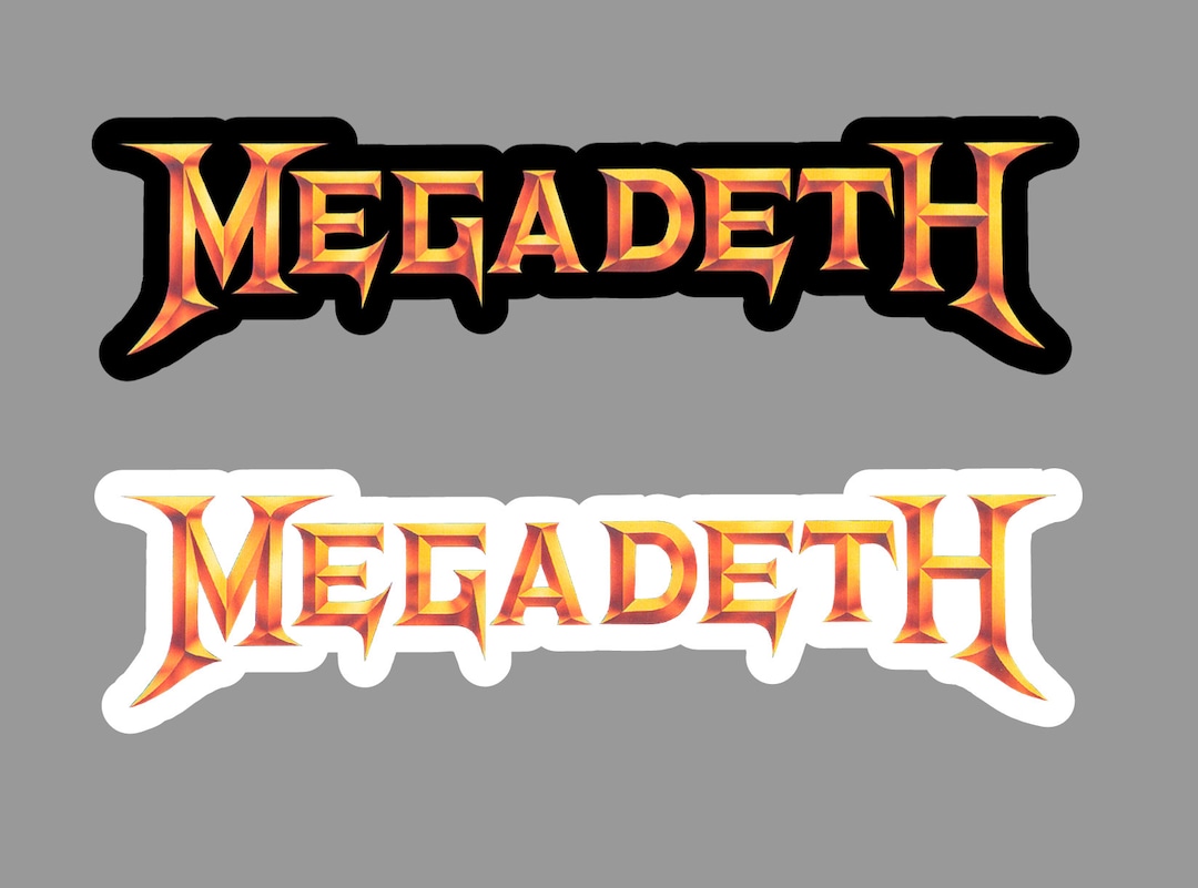 Megadeth Sticker Decal - Etsy