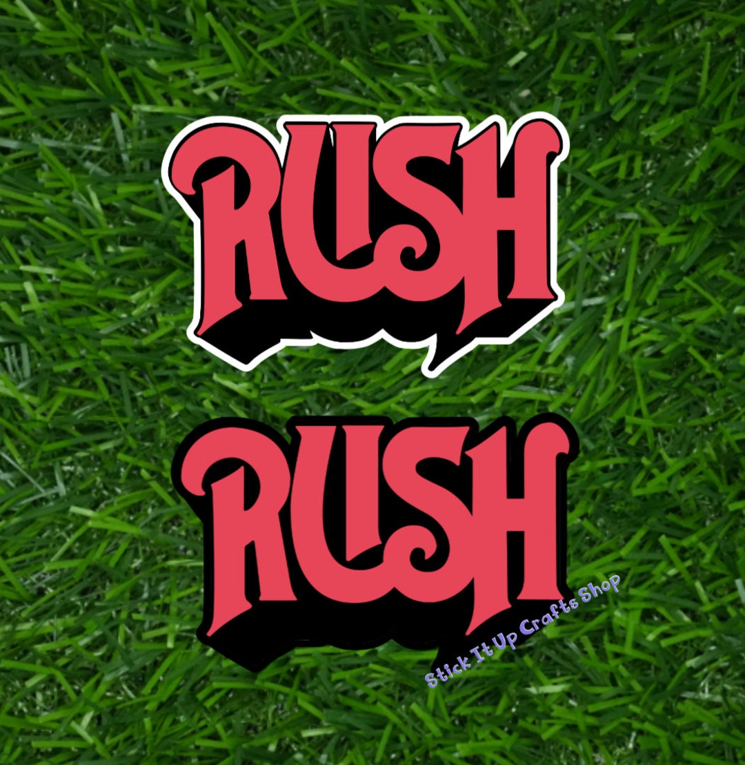 Rush Sticker Decal - Etsy
