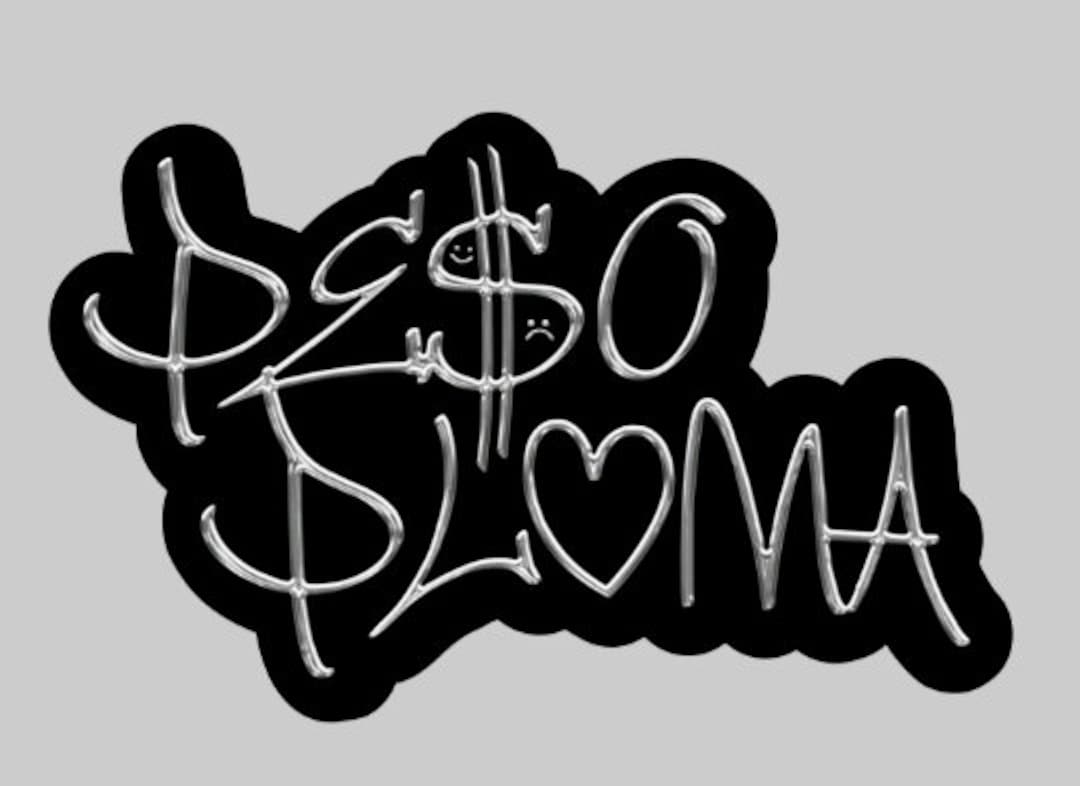 Peso Pluma Logo Vinyl Sticker / Decal - Etsy