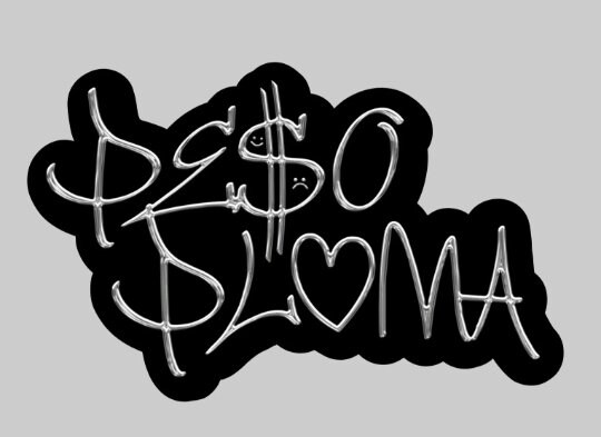 Peso Pluma Logo Sticker Decal - Etsy