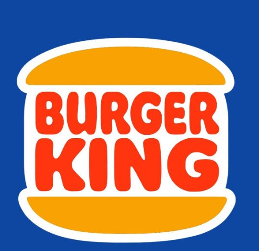 Burger King Retro Sticker Decal - Etsy