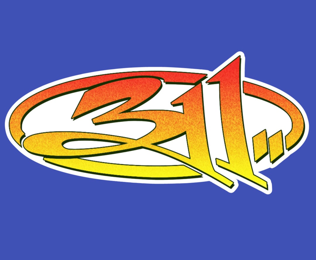 311 Sticker Decal - Etsy