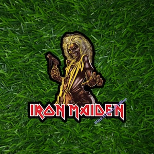 Iron Maiden Sticker Decal - Etsy