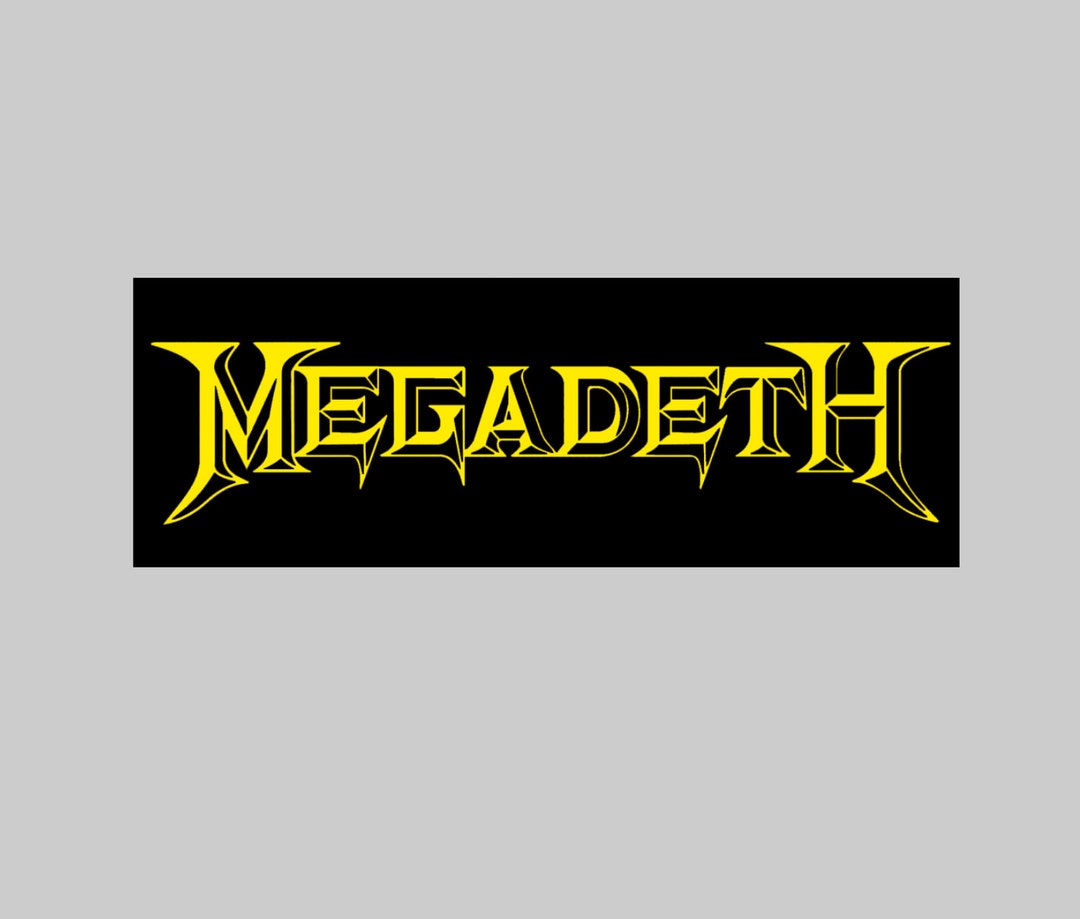 Megadeth Sticker Decal - Etsy
