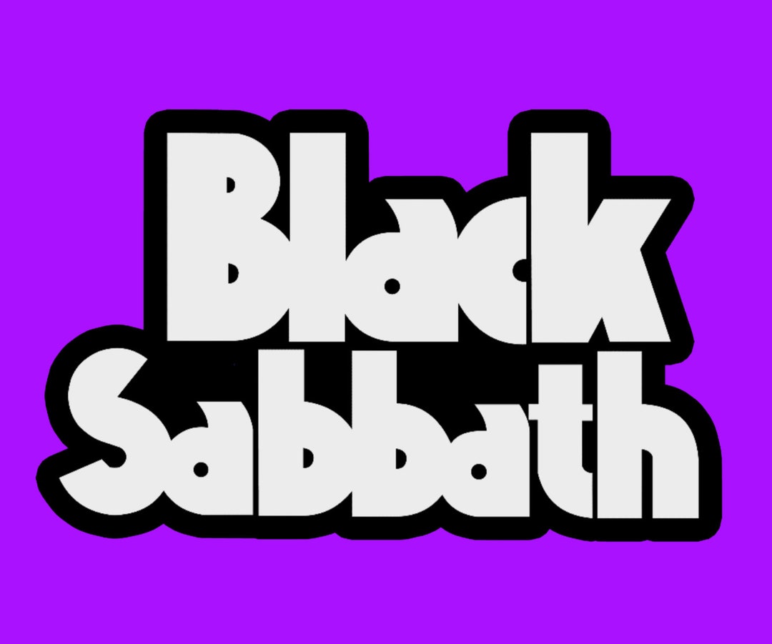 Black Sabbath Sticker Decal - Etsy