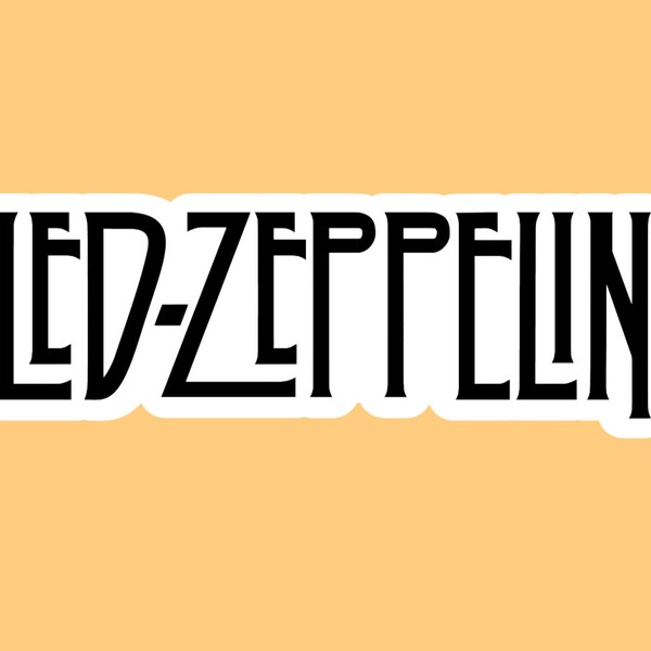 Led Zeppelin Logo - Etsy