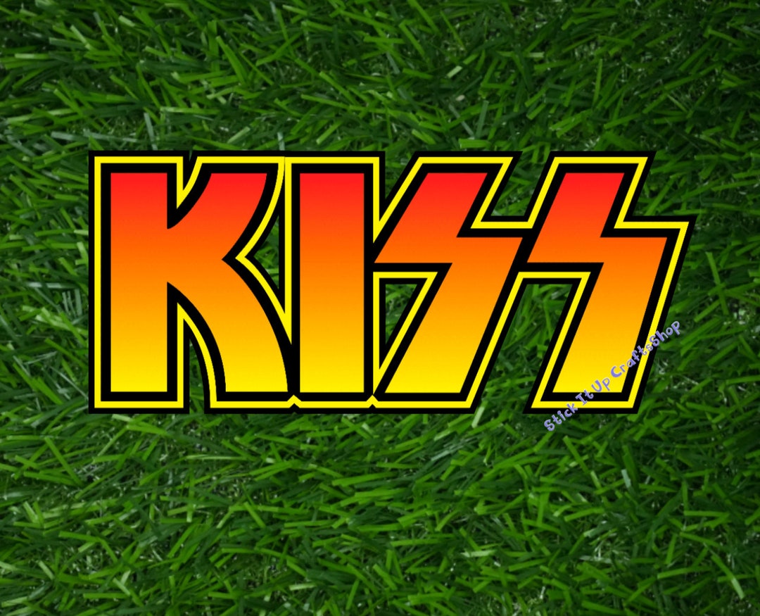 Kiss Sticker Decal - Etsy