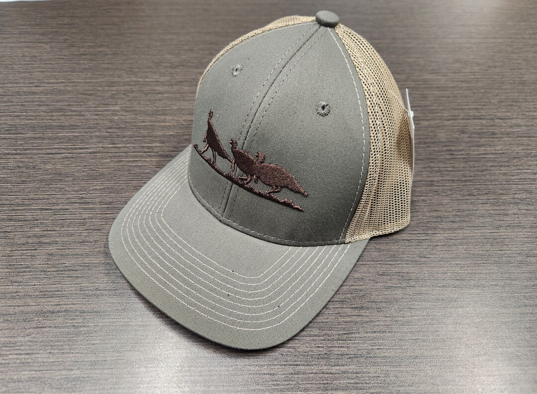 NWTF Hat With Walking Turkeys. New Ball Cap With the Three Turkeys From ...