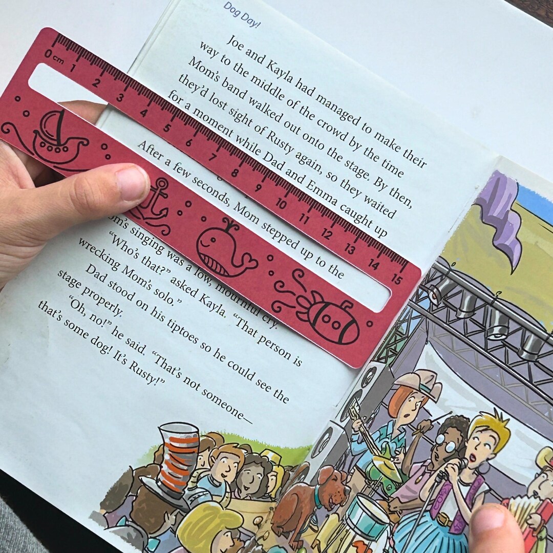 Bookmark, Reading Aid Bookmark, Kids Reading, School Supplies, School ...