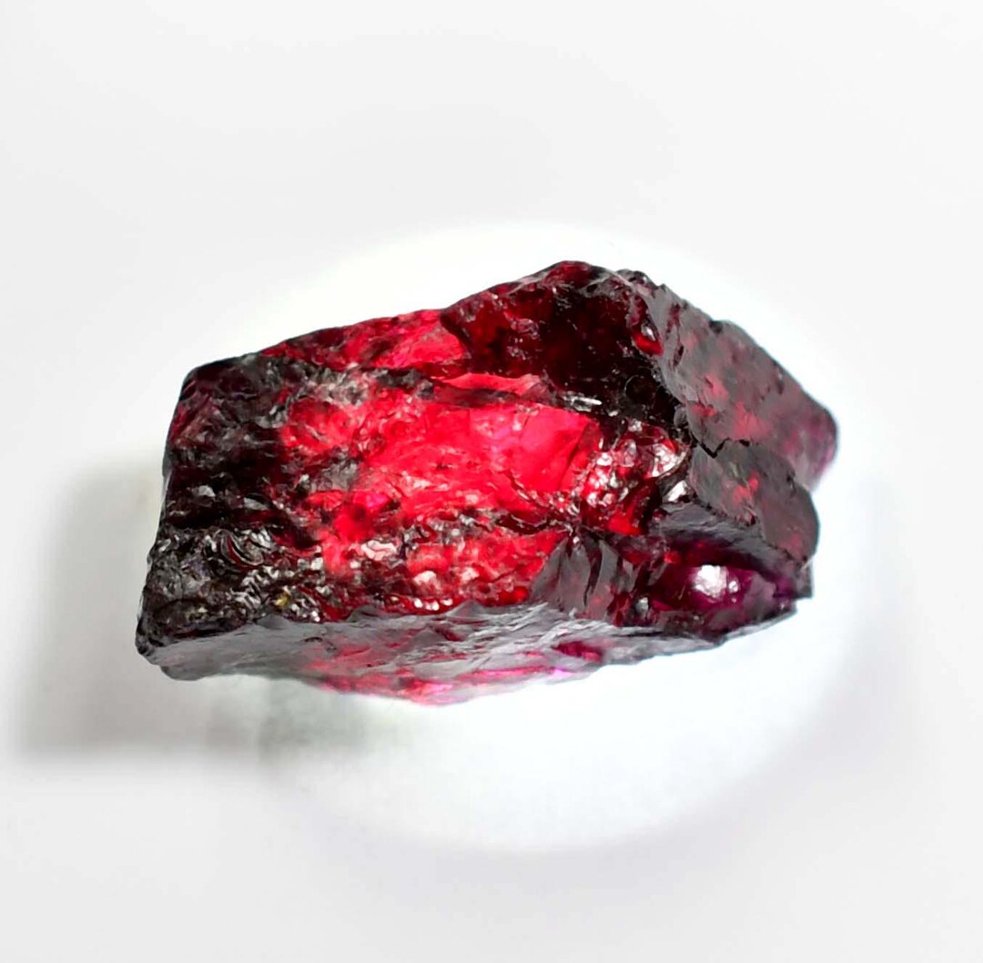 63.10 Ct Very Rare 100% Natural Red Painite Rough Unheated Burmese ...