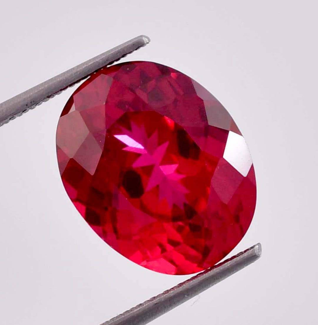6.15 Ct Natural Burmese Red Painite Oval Cut Loose Gemstone GIT ...
