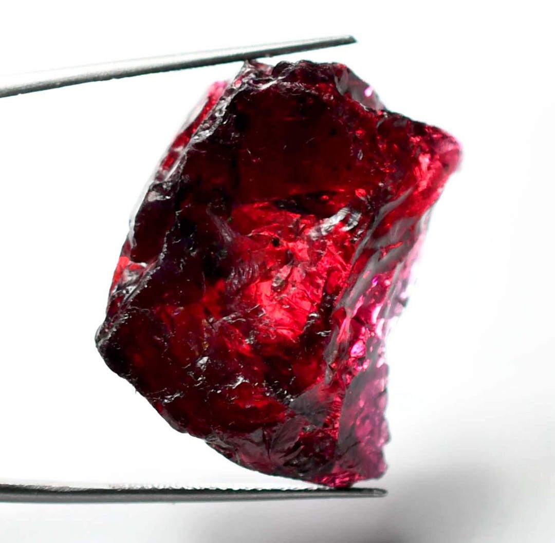 76.00 Ct Very Rare 100% Natural Red Painite Rough Unheated Burmese ...