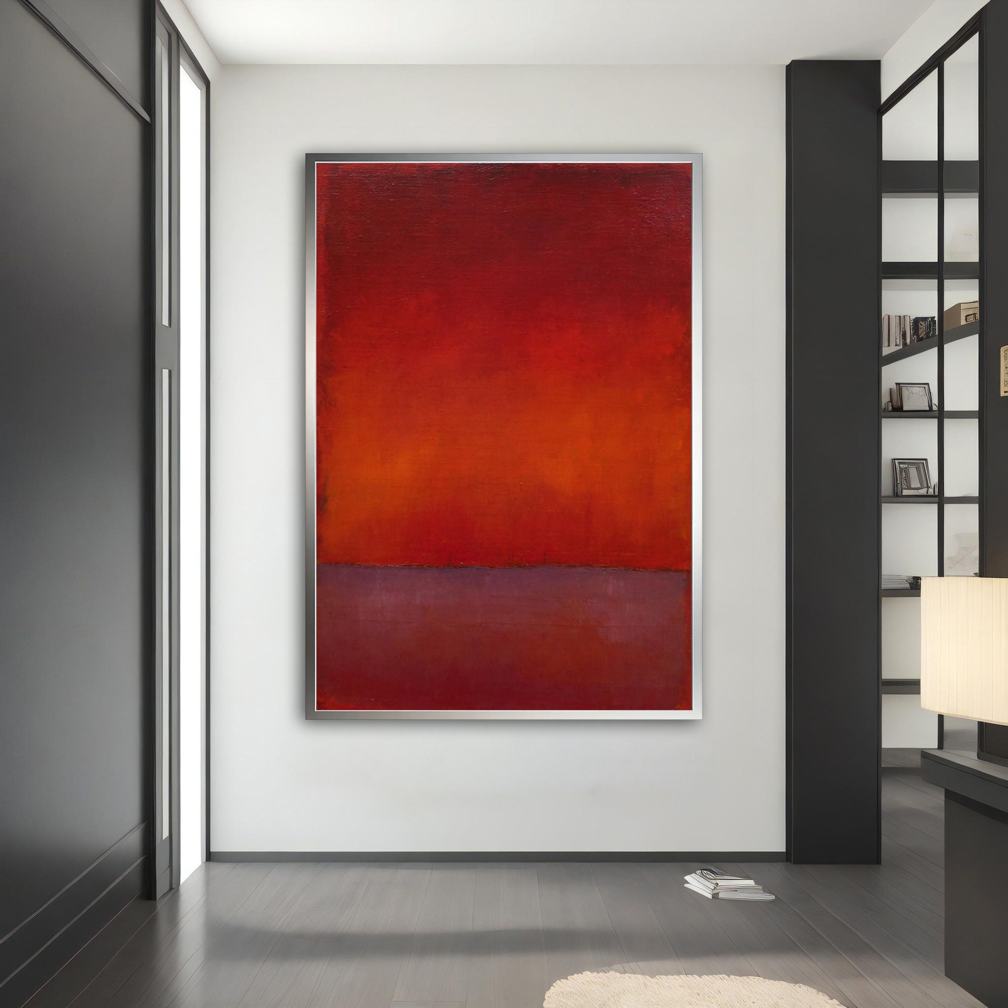 Mark Rothko Red Canvas Art, Mark Rothko Colored Wall Art, Art ...