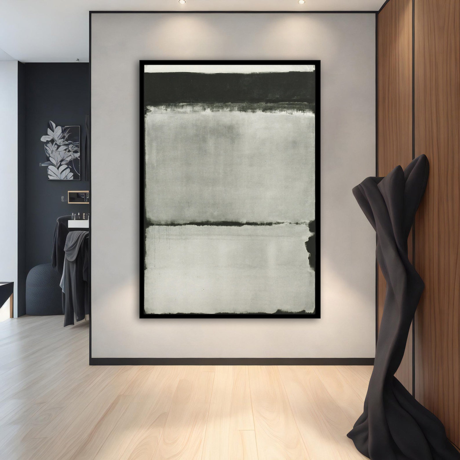 Mark Rothko White Canvas Art, Mark Rothko Colored Wall Art, Art ...