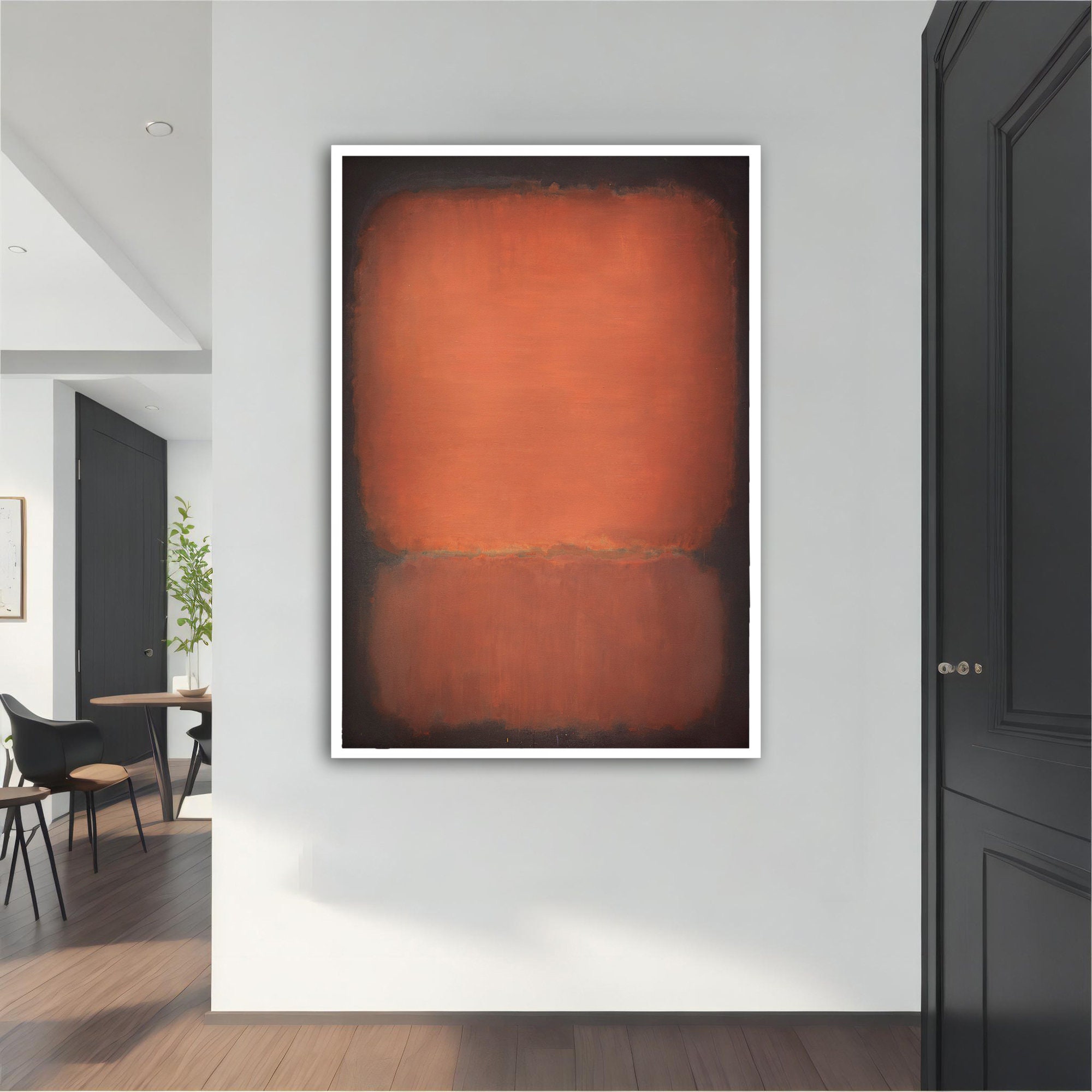 Mark Rothko Modern Canvas Art, Mark Rothko Colored Wall Art, Art ...
