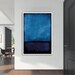 Mark Rothko Blue Canvas Art, Mark Rothko Colored Wall Art, Art ...