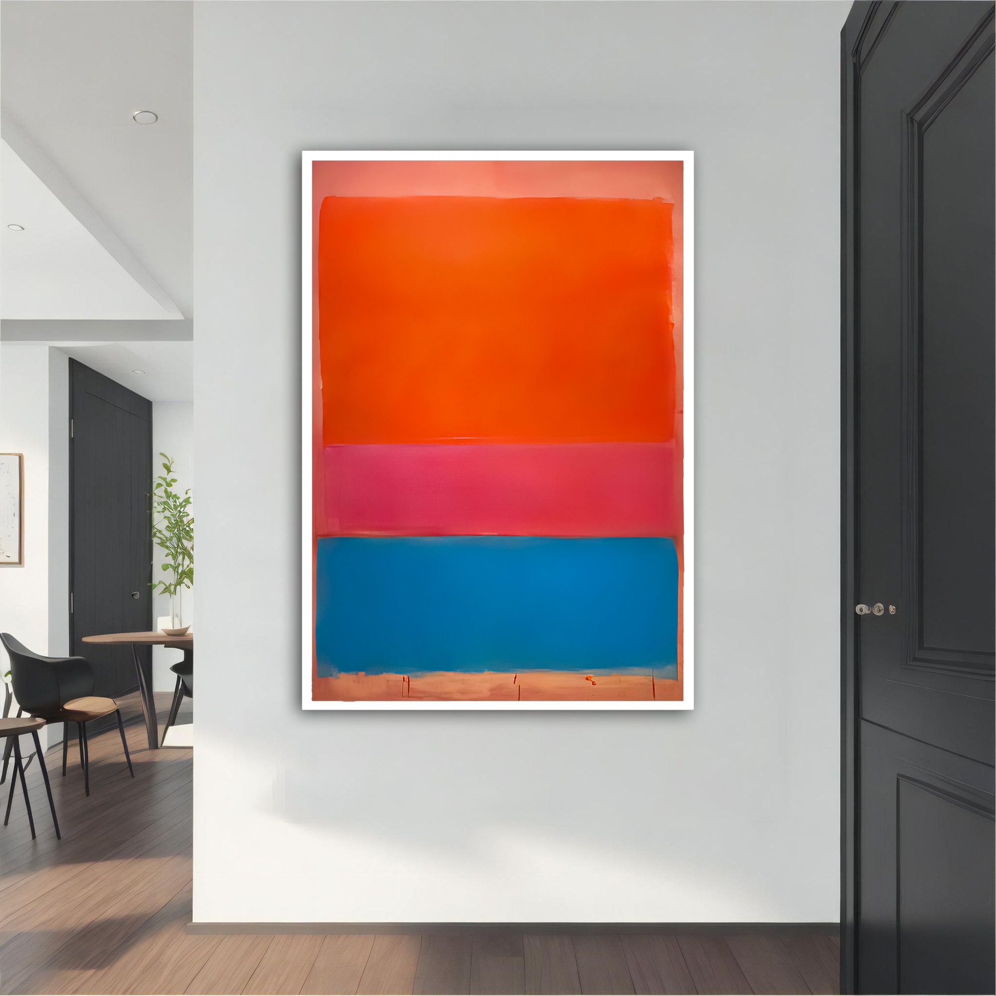 Mark Rothkomix Color Canvas Art, Mark Rothko Colored Wall Art, Art ...