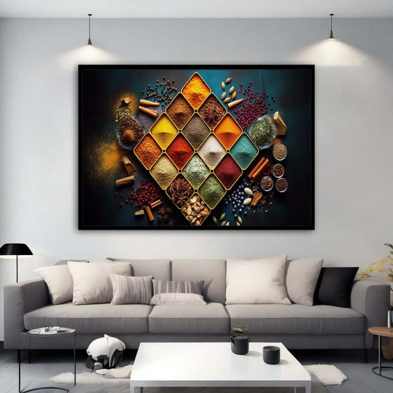 Spices Wall Art - Etsy