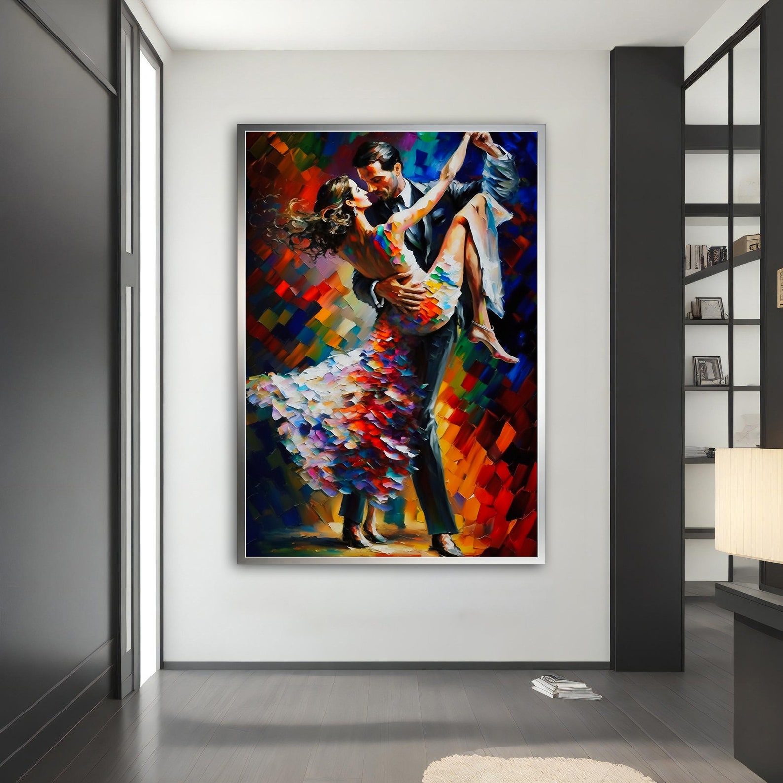 Tango Canvas Art, Women and Man Canvas Art, Dance Canvas Art, Canvas ...