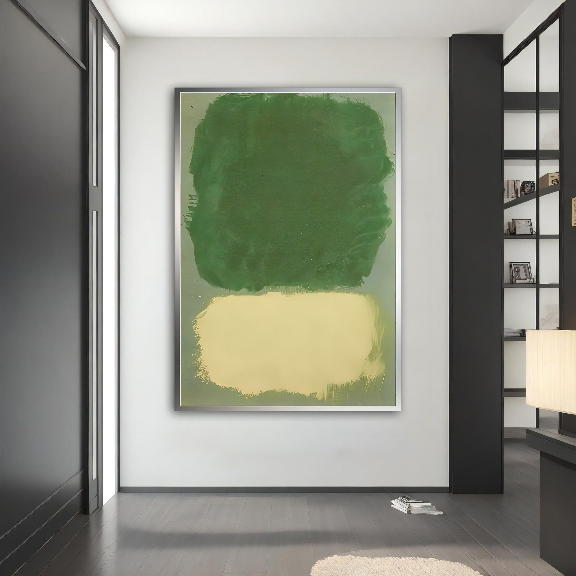 Mark Rothko Green Canvas Art, Mark Rothko Colored Wall Art, Mark Rothko ...
