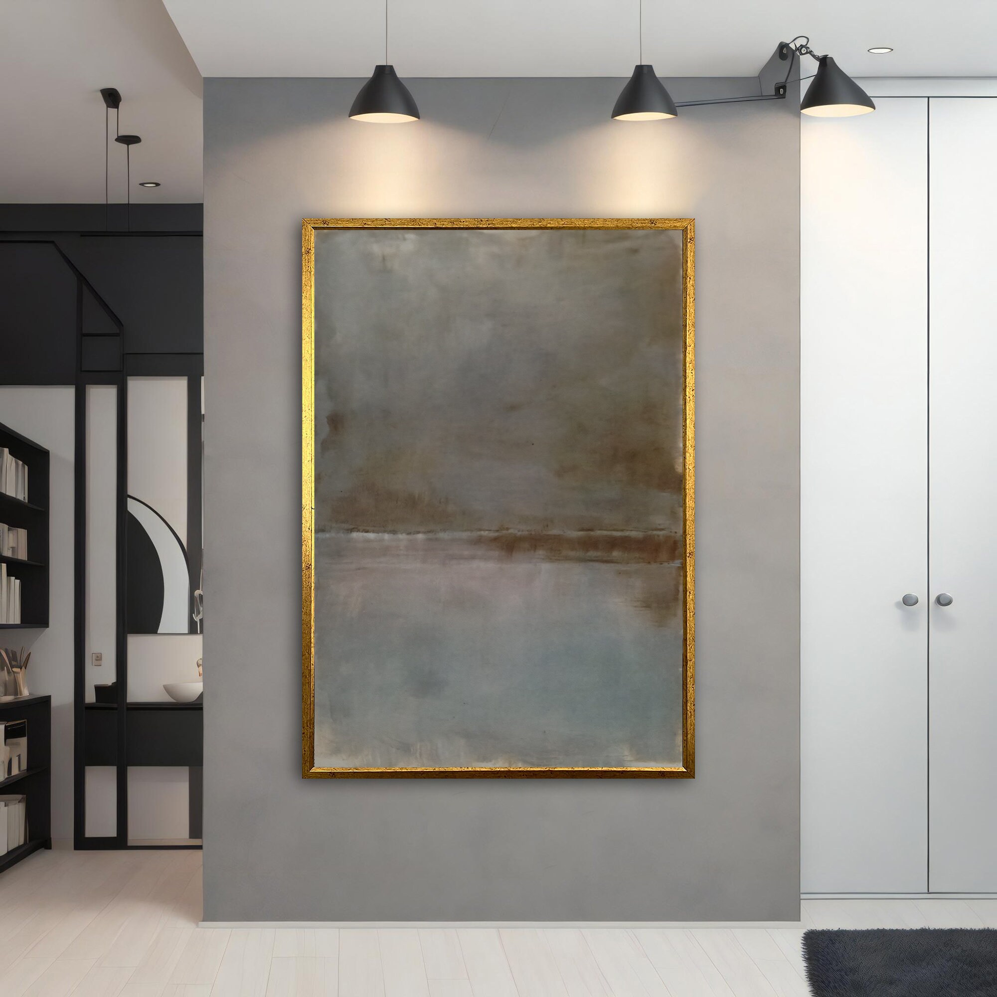 Mark Rothko Grey Canvas Art, Mark Rothko Colored Wall Art, Art ...