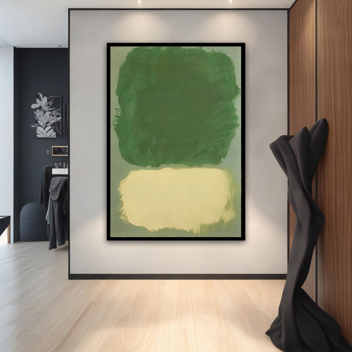 Mark Rothko Green Canvas Art, Mark Rothko Colored Wall Art, Mark Rothko ...