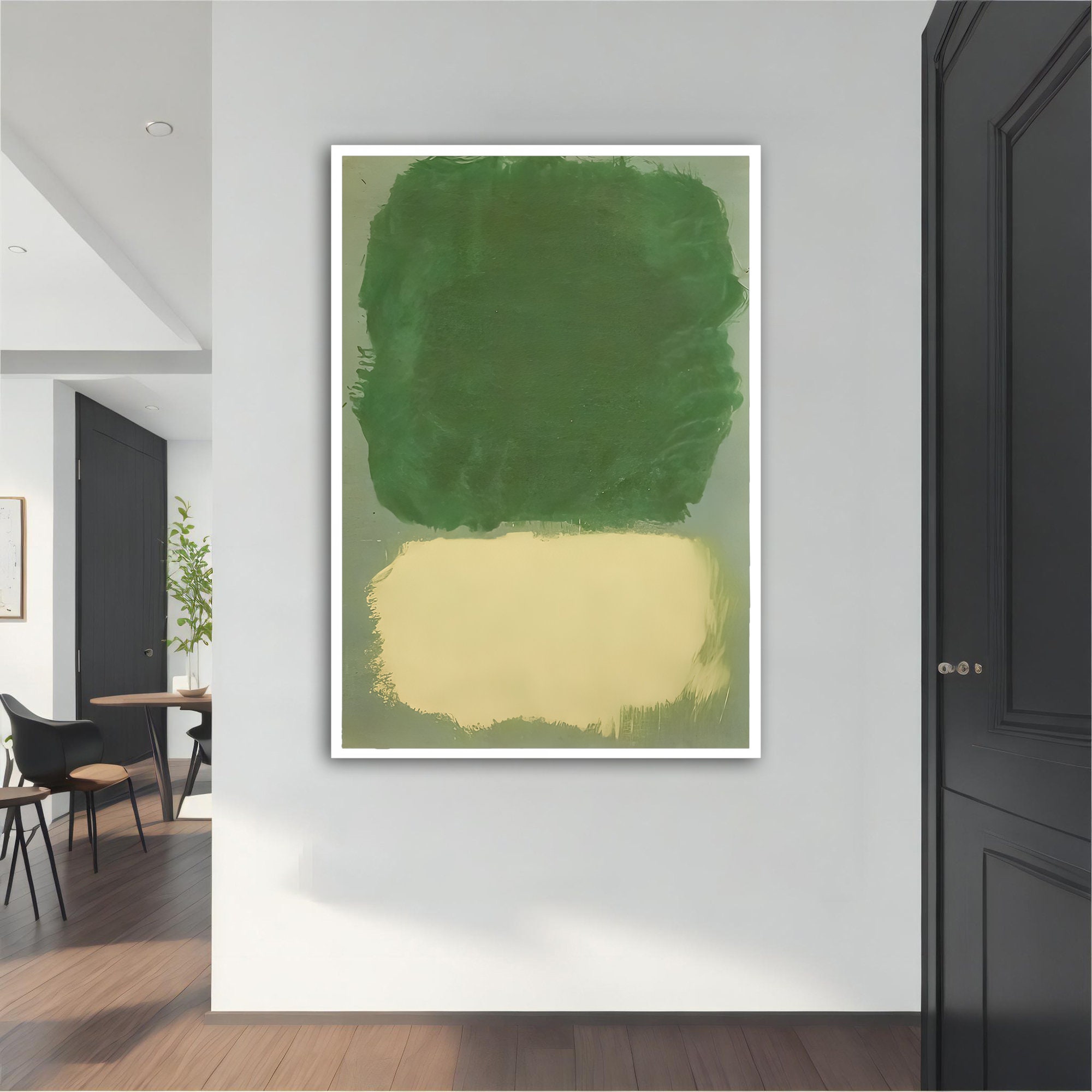 Mark Rothko Green Canvas Art, Mark Rothko Colored Wall Art, Mark Rothko ...