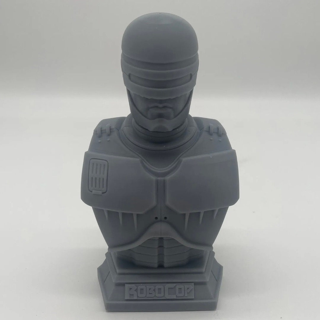 Robocop Bust 3D Printed Unpainted High Quality 12k 130mm - Etsy