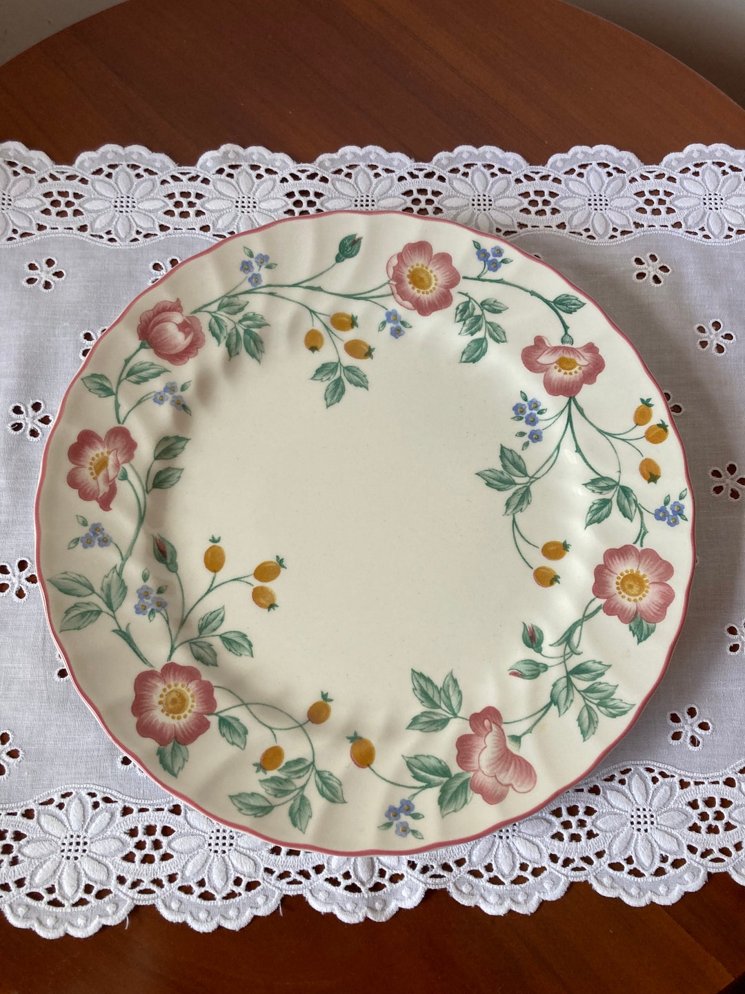 Dinner Plate Chartwell Collection Churchill Briar Rose - Etsy
