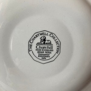 Dinner Plate Chartwell Collection Churchill Briar Rose - Etsy