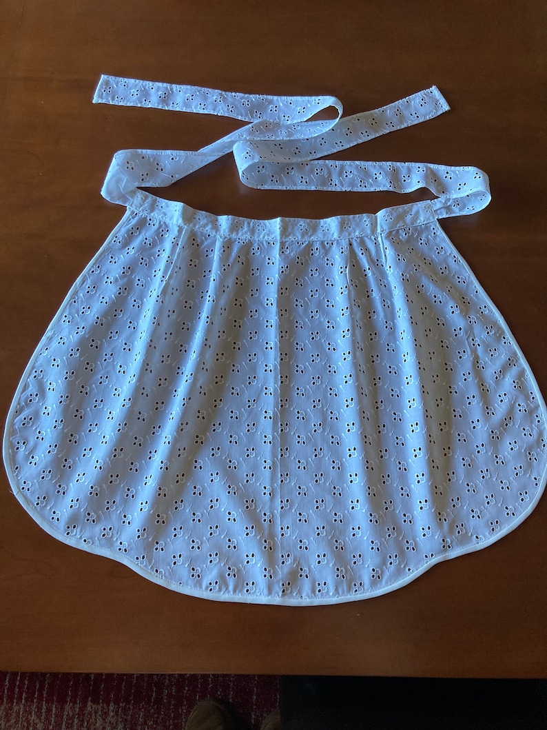 Maid's Apron in English Embroidery - Etsy
